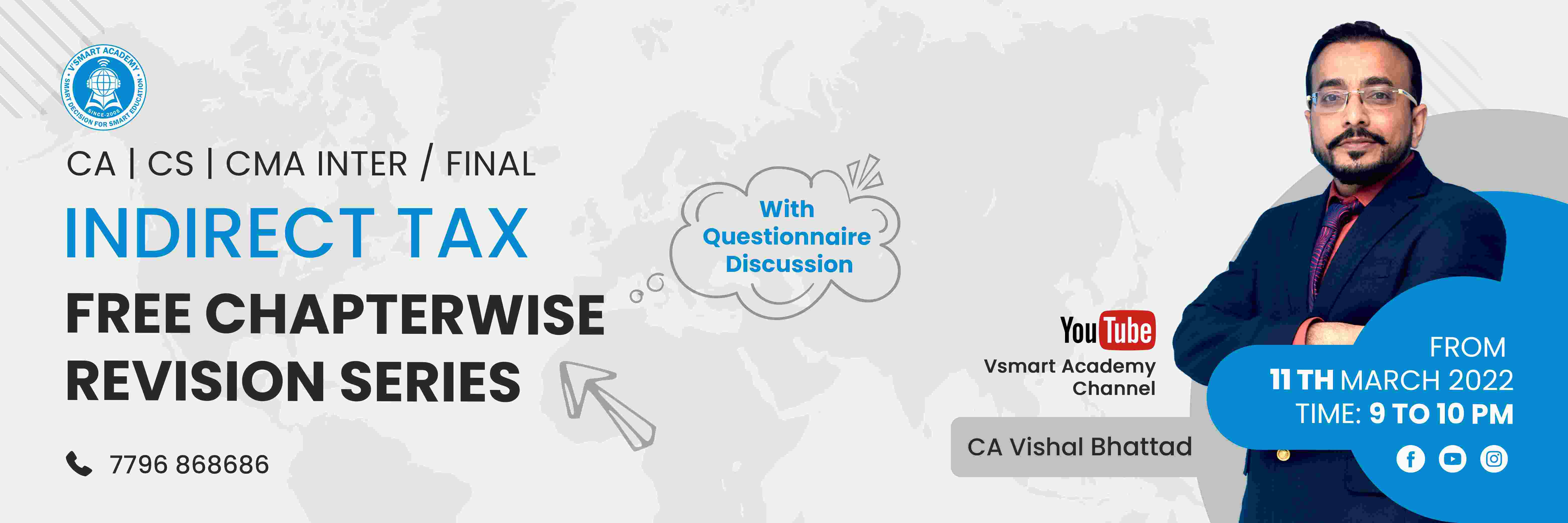Best CA, CS & CMA Online & Pendrive Classes in India | Vsmart Academy