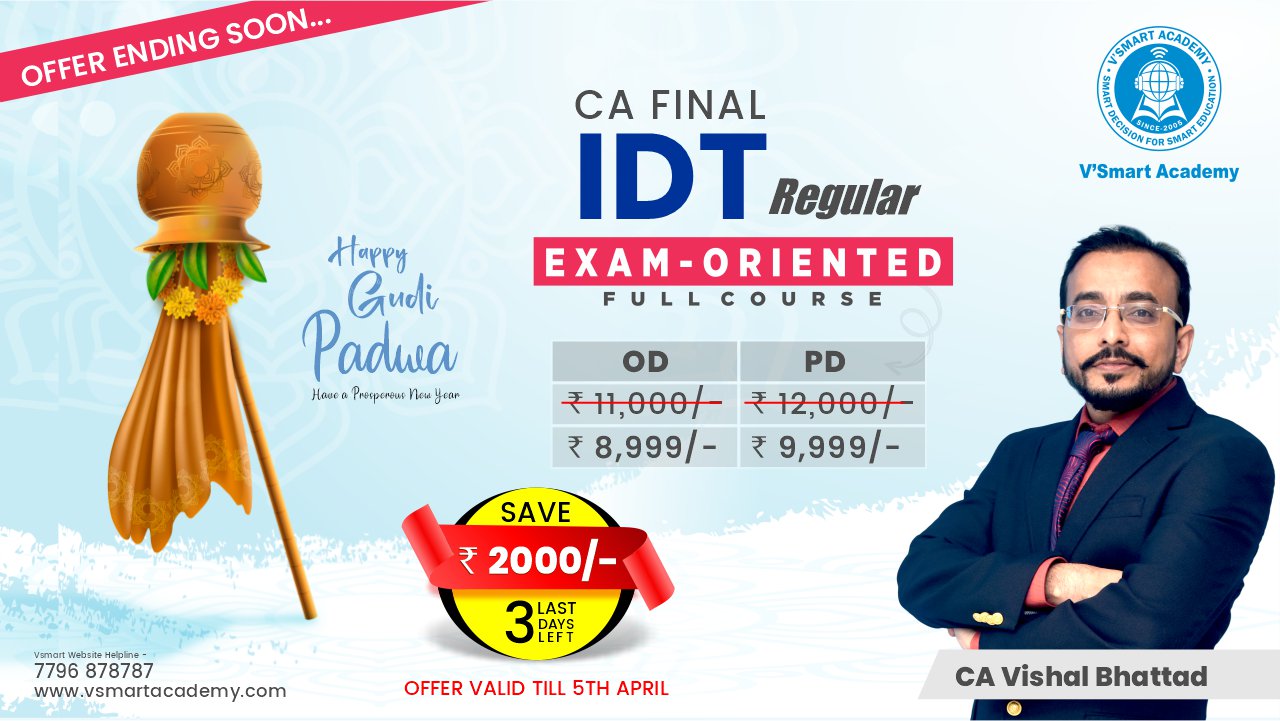Best CA, CS & CMA Online & Pendrive Classes in India | Vsmart Academy