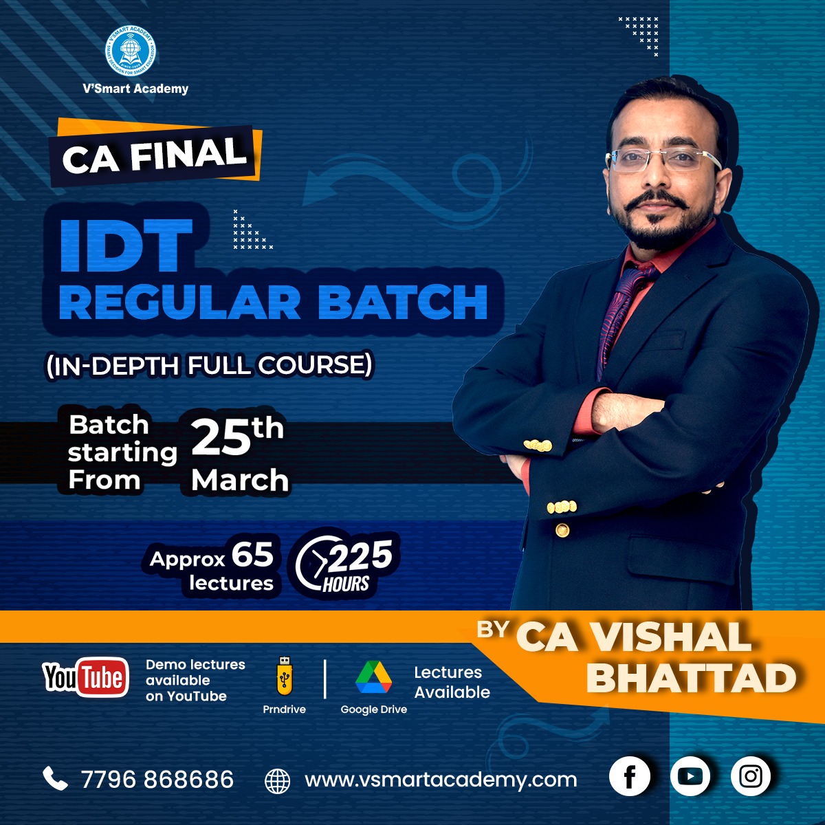 Vsmart Academy- Best CA and CMA Coaching Classes in Pune and India